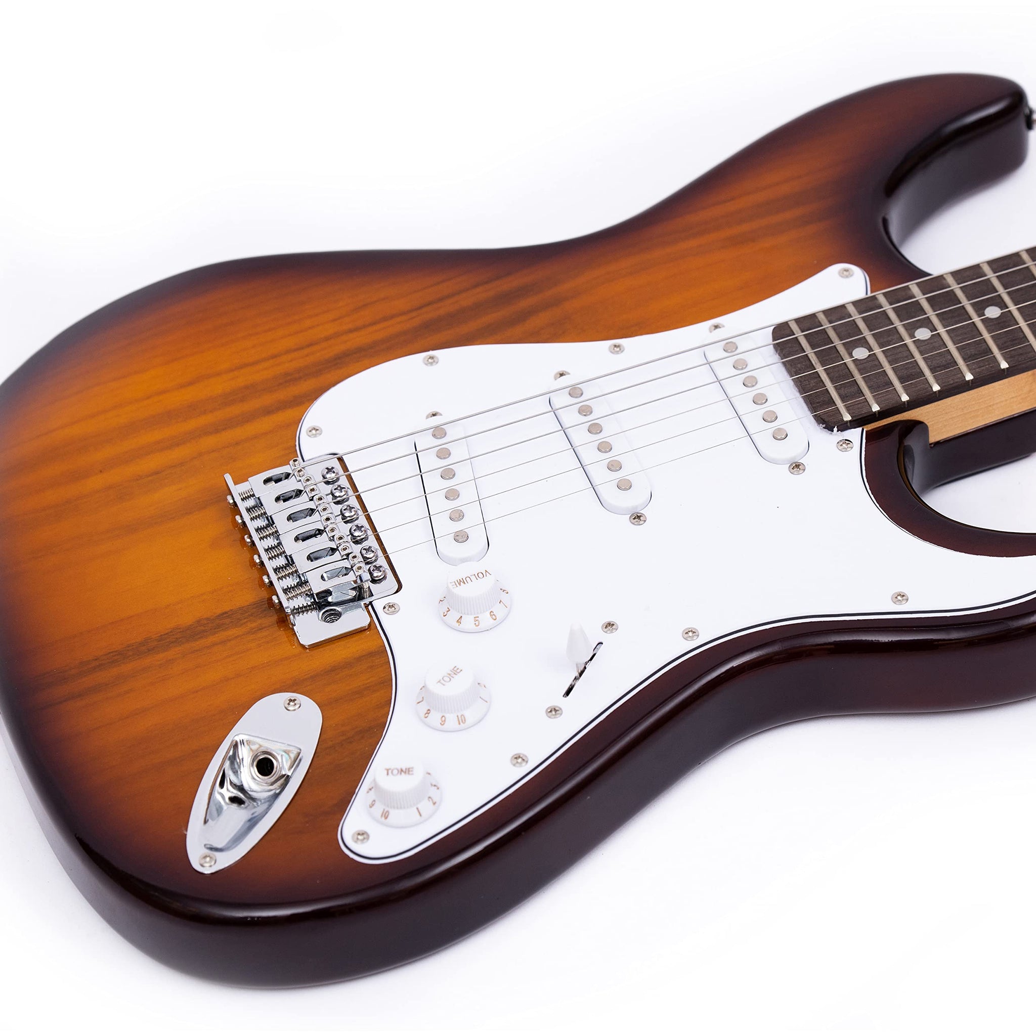 Grote Electric Guitar Beginner Kit Solid Body Full Size with Gigbag,20 ...